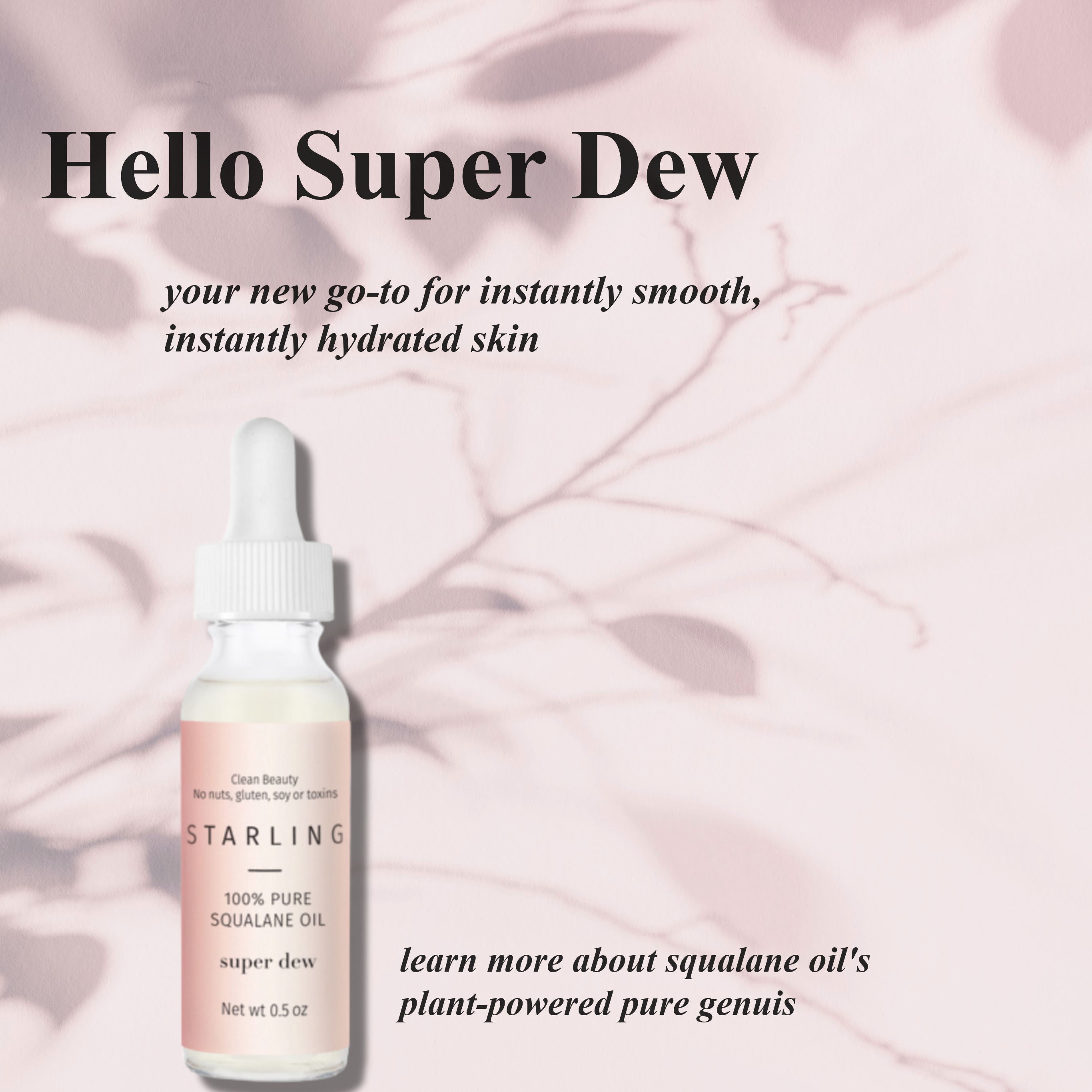 The Beauty Of Squalane Oil – Starling Skincare